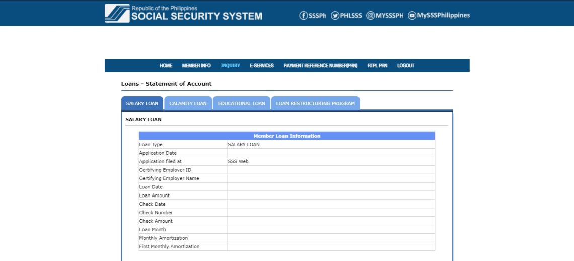 How to print SSS SOA (Statement of Account) - The Bloggeram